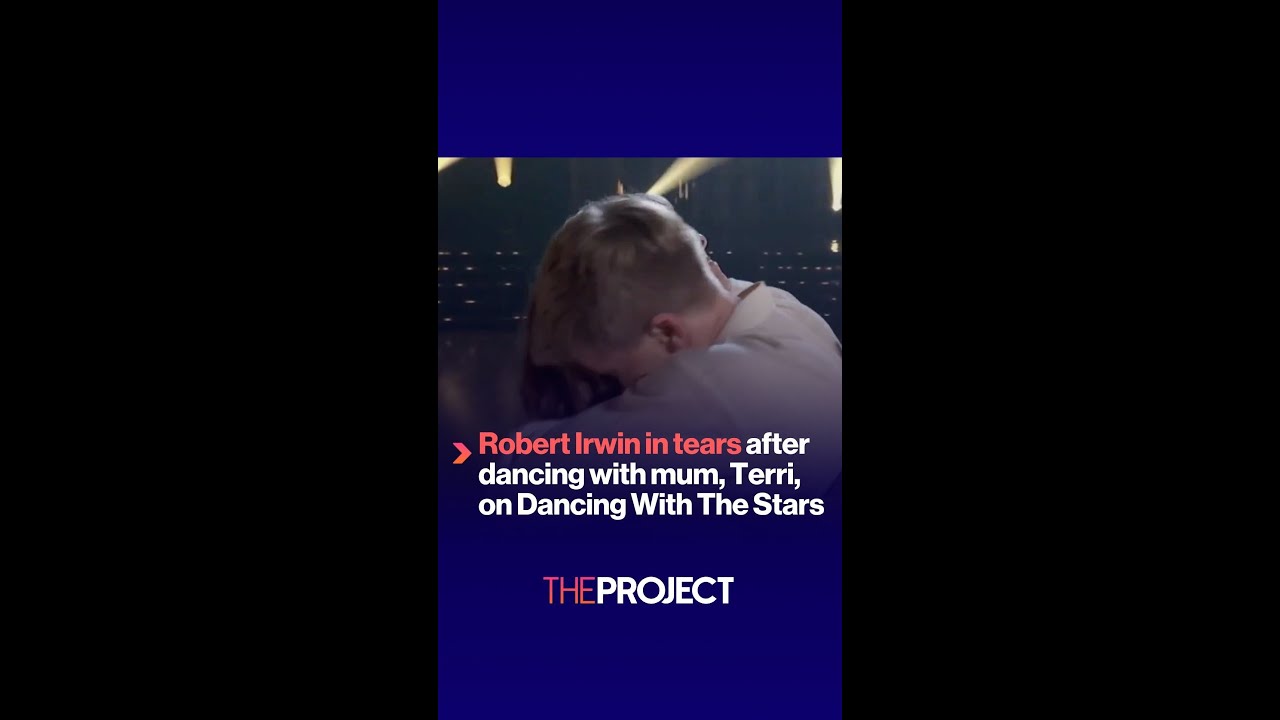 Robert Irwin in tears after dancing with mum, Terri, on Dancing With The Stars