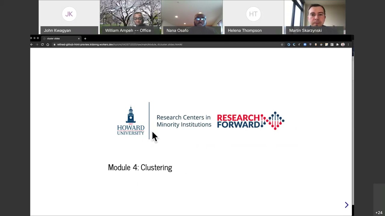 Cluster Analysis - Module 4, Day 1
