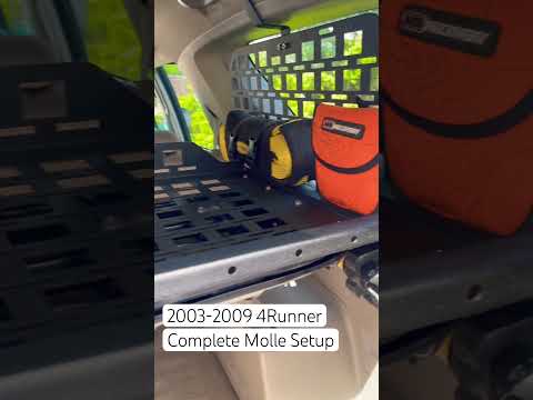 Toyota 4Runner Molle Setup (4th gen)