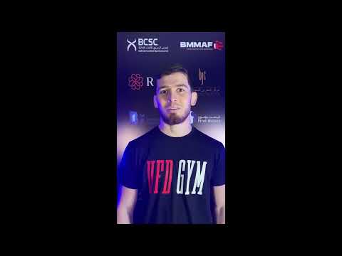 Switzerland's Husein Kadimagomaev answers 2 questions before BRAVE CF 57 in Bahrain