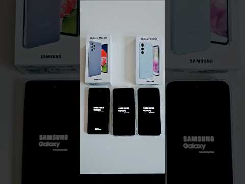Samsung a55 vs a35 vs a52s 5G speed test 2024