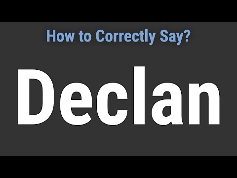 How to Pronounce Name Declan (Correctly!)