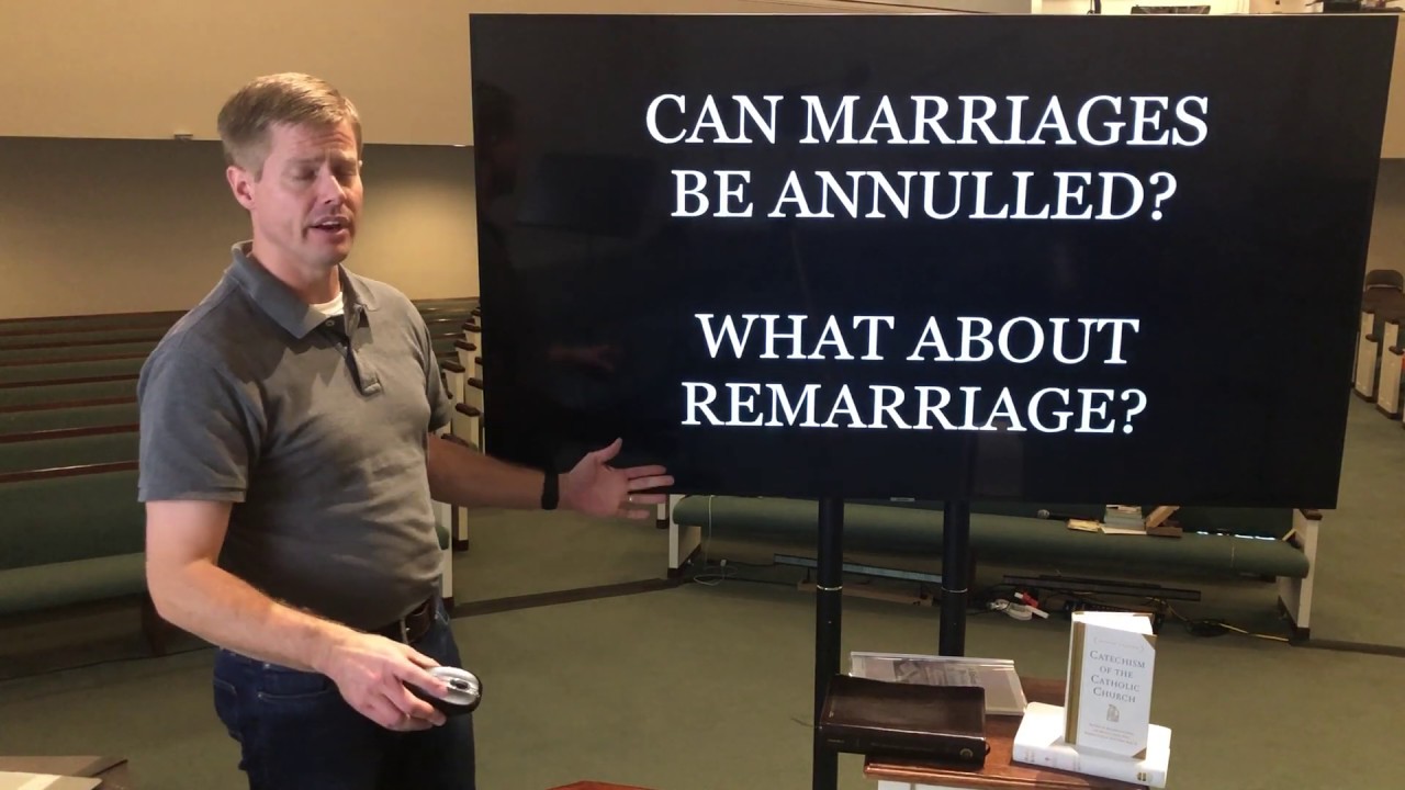 Can Marriages Be Annulled? What about Catholic Divorce and Remarriage? #29 Bible VS. Catechism