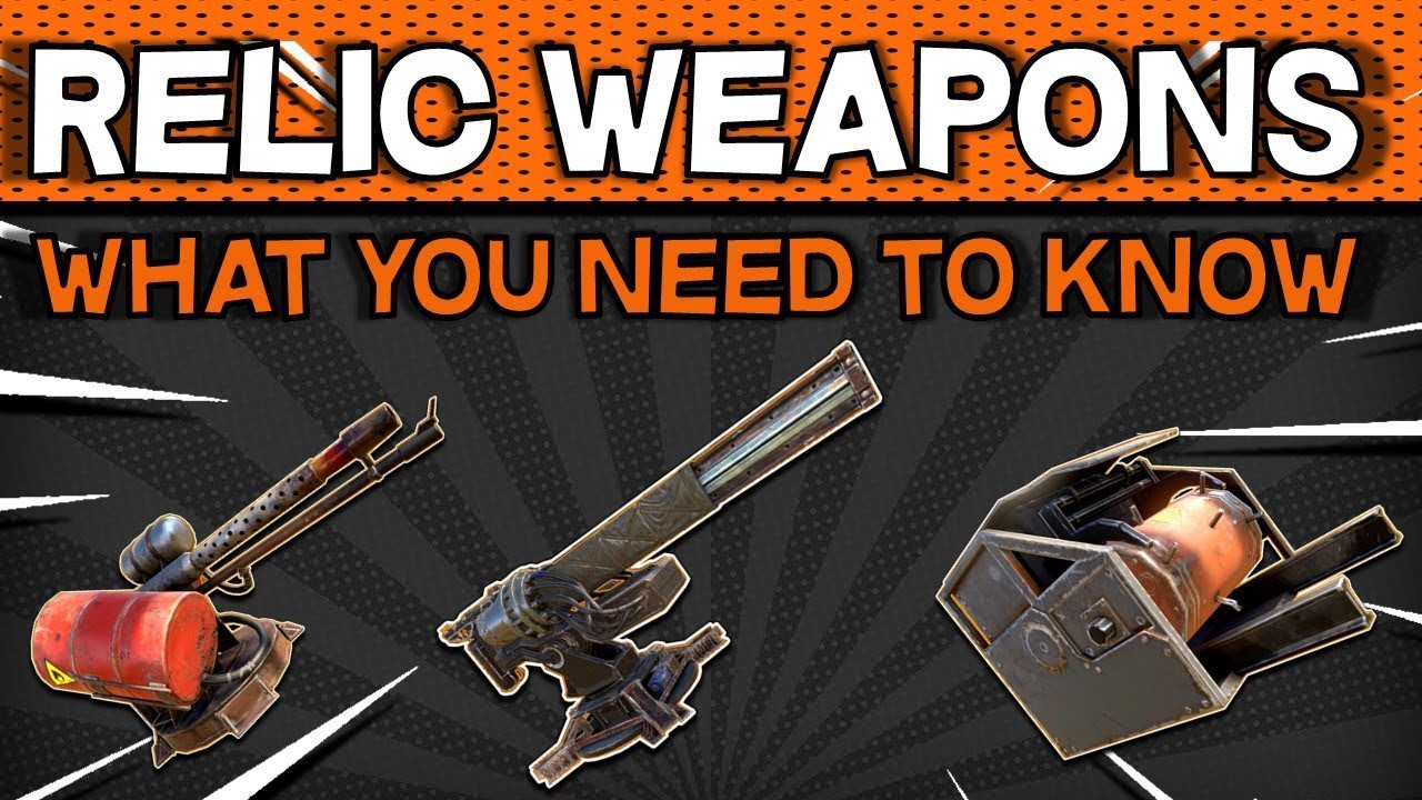 Relic Weapons Everything You Need to Know -- Crossout