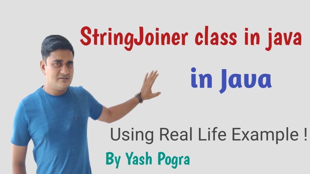 StringJoiner Class in Java | Java 8 StringJoiner with example