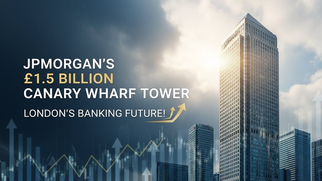 JPMorgan's £1.5 Billion Canary Wharf Tower: London's Banking Future!
