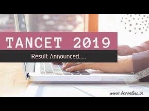 Anna university declared tancet result 2019/cutt off MARKS check here