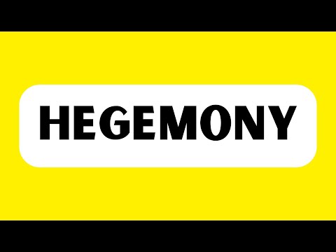 How to Pronounce Hegemony (Correctly)