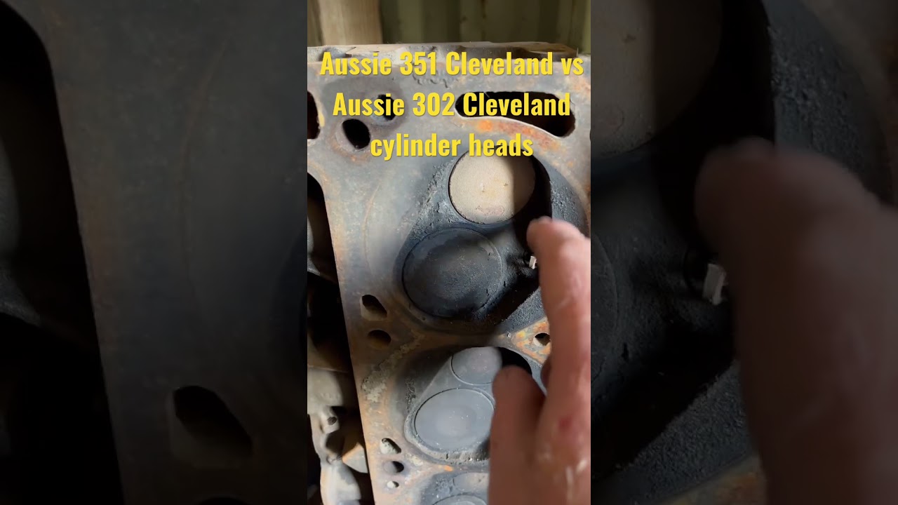Ford Cleveland V8 Cylinder Heads. #ford #cleveland #351