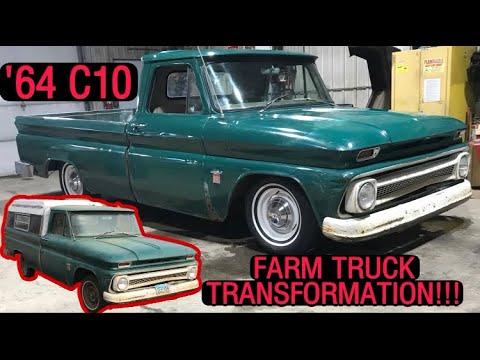 1964 Chevrolet C10 Farm Truck! Amazing Budget Transformation!