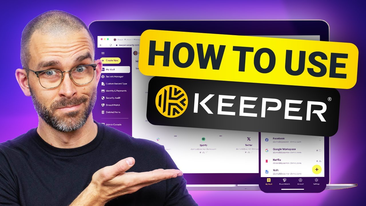 Keeper Tutorial 2026 | How to use Keeper Password Manager