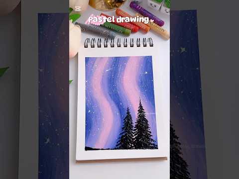 Pastel Drawing π¨β¨#shorts #art #drawing #muktaeasydrawing #youtubeshorts