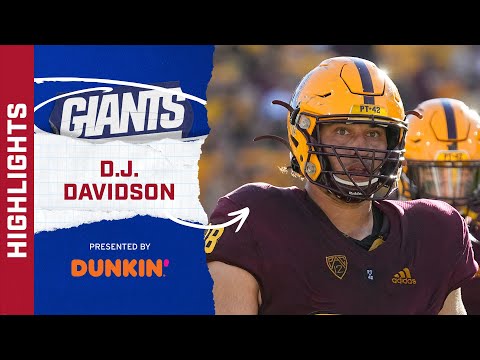 HIGHLIGHTS: Giants Draft DL D.J. Davidson
