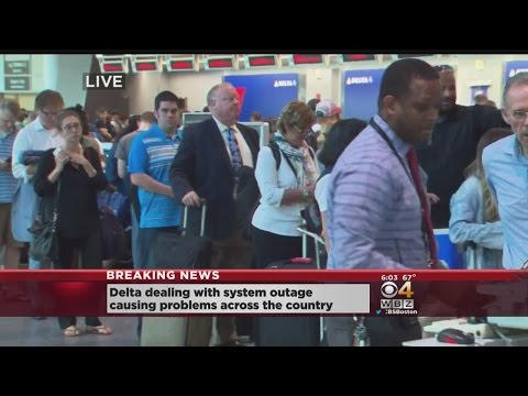 All Delta Airlines Flights Across Country Grounded By System Outage
