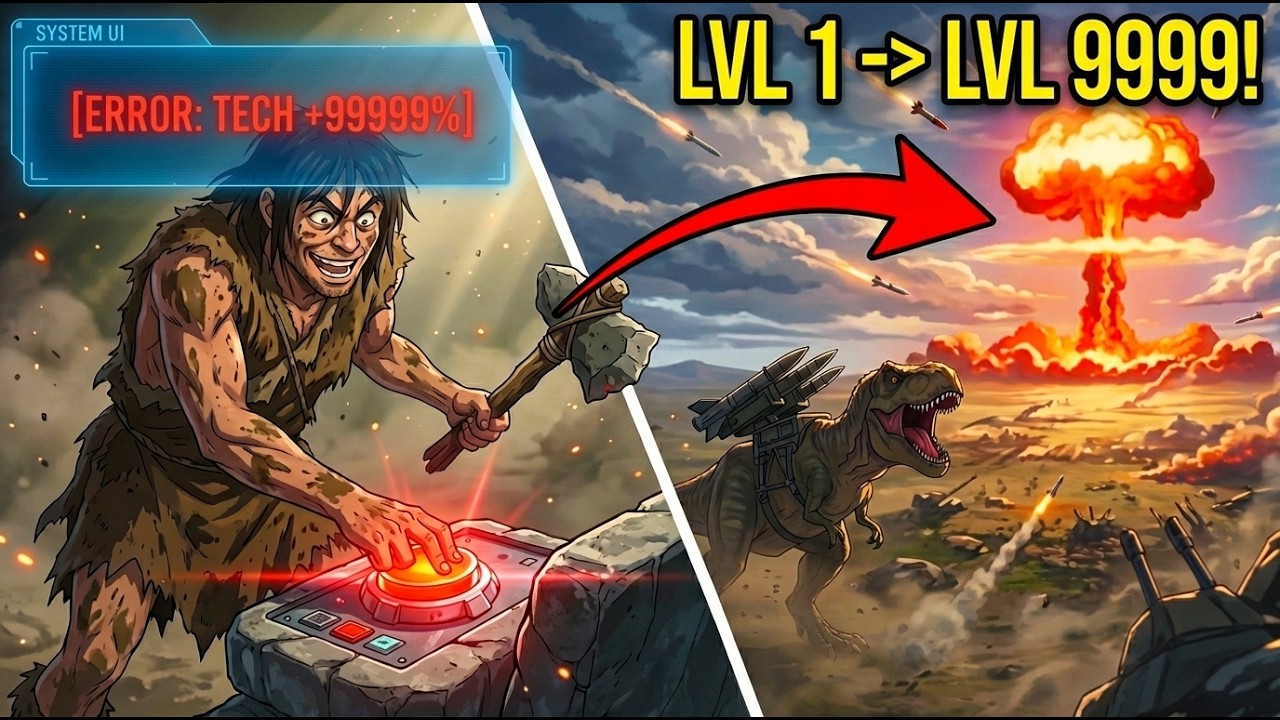 I SLEPT for 1 Minute, And My F-Rank Humans Glitched the System to NUKES!- Manhwa Recap