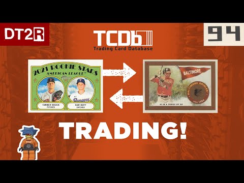 Learn How to Trade Baseball Cards on TCDB Just Like Me! ⚾️ DT2R 94