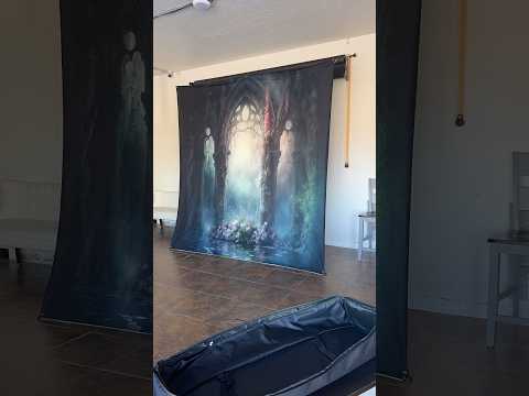 Using the Westcott X Drop with a Kate Backdrop is the perfect budget friendly photography backdrop!