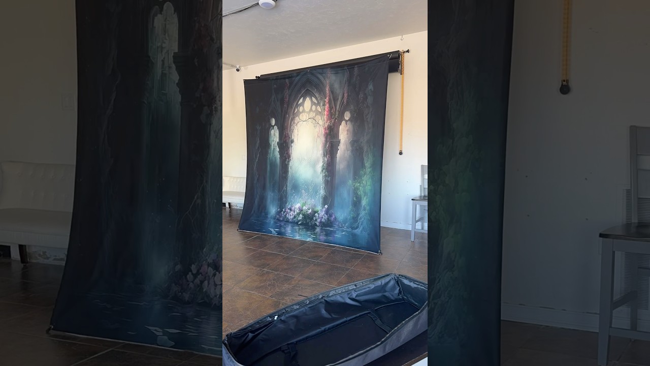 Using the Westcott X Drop with a Kate Backdrop is the perfect budget friendly photography backdrop!