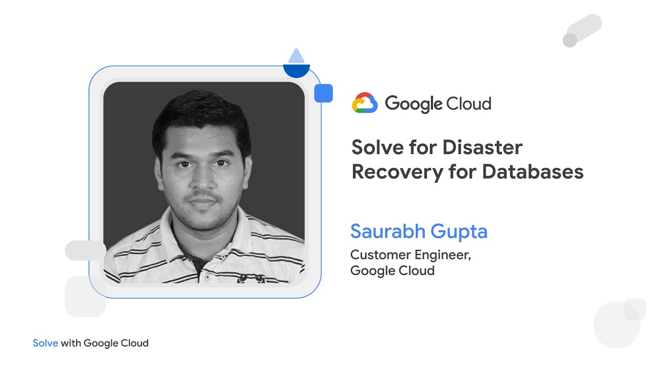 Solve for Disaster Recovery for Databases