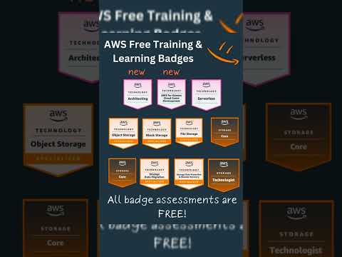 Share With Friends | AWS Free Training & Learning Badges | Free Certified AWS badges
