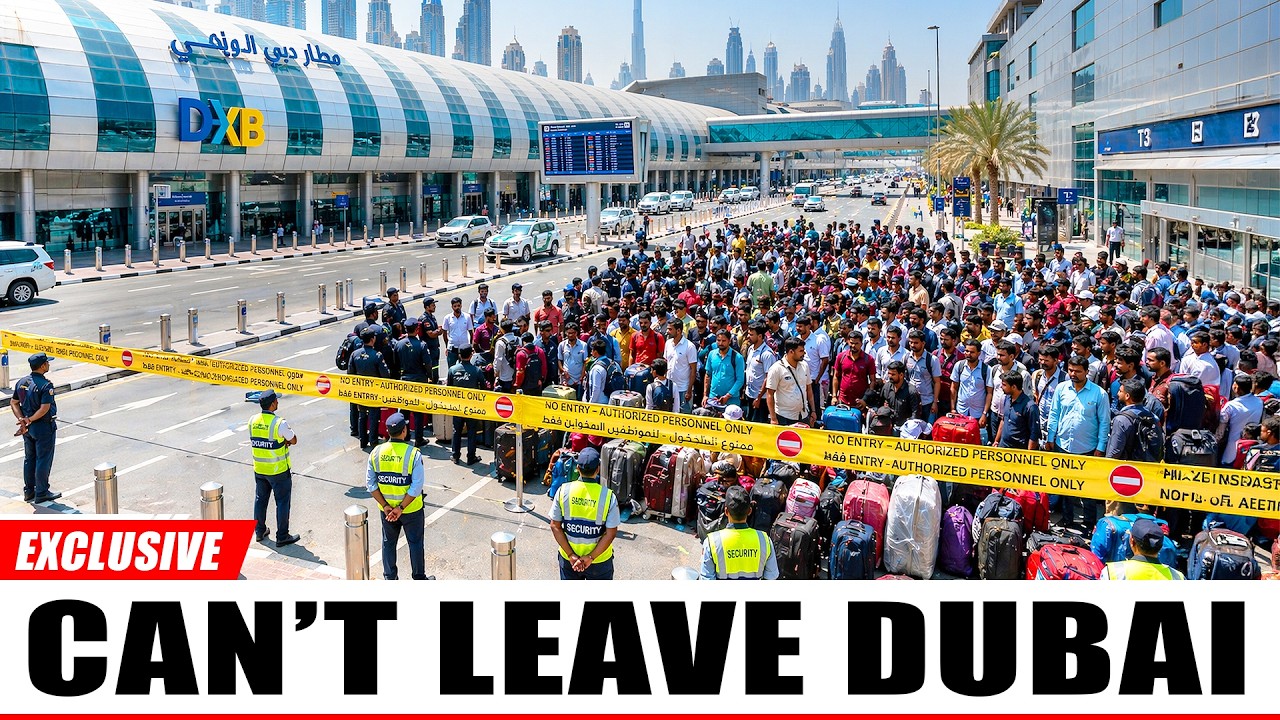 Millions of Workers Are FORBIDDEN from Leaving Dubai — Trapped in a System They Can’t Escape