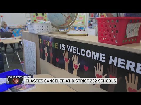District 202 schools in Plainfield canceled Monday over COVID-related issues