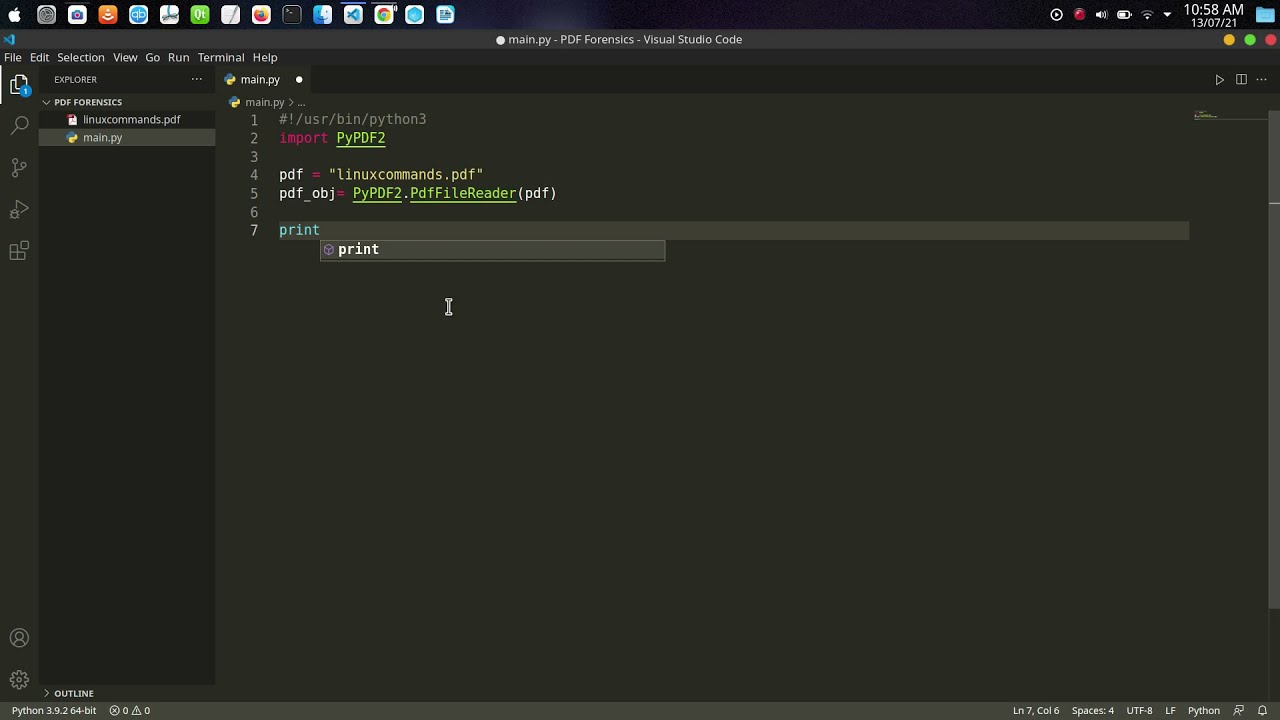Get all PDF Info using Python3 | PDF Forensics and Pentesting | HackerSpot