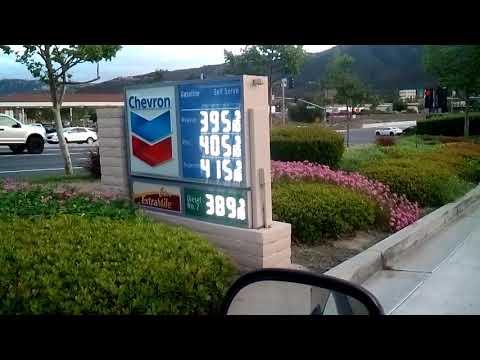 Temecula California gas price 5/12/2018