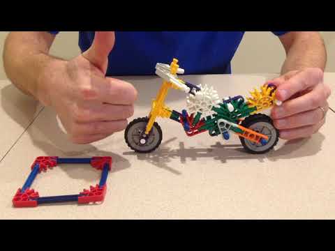 K'NEX - Building a Simple Motorcycle