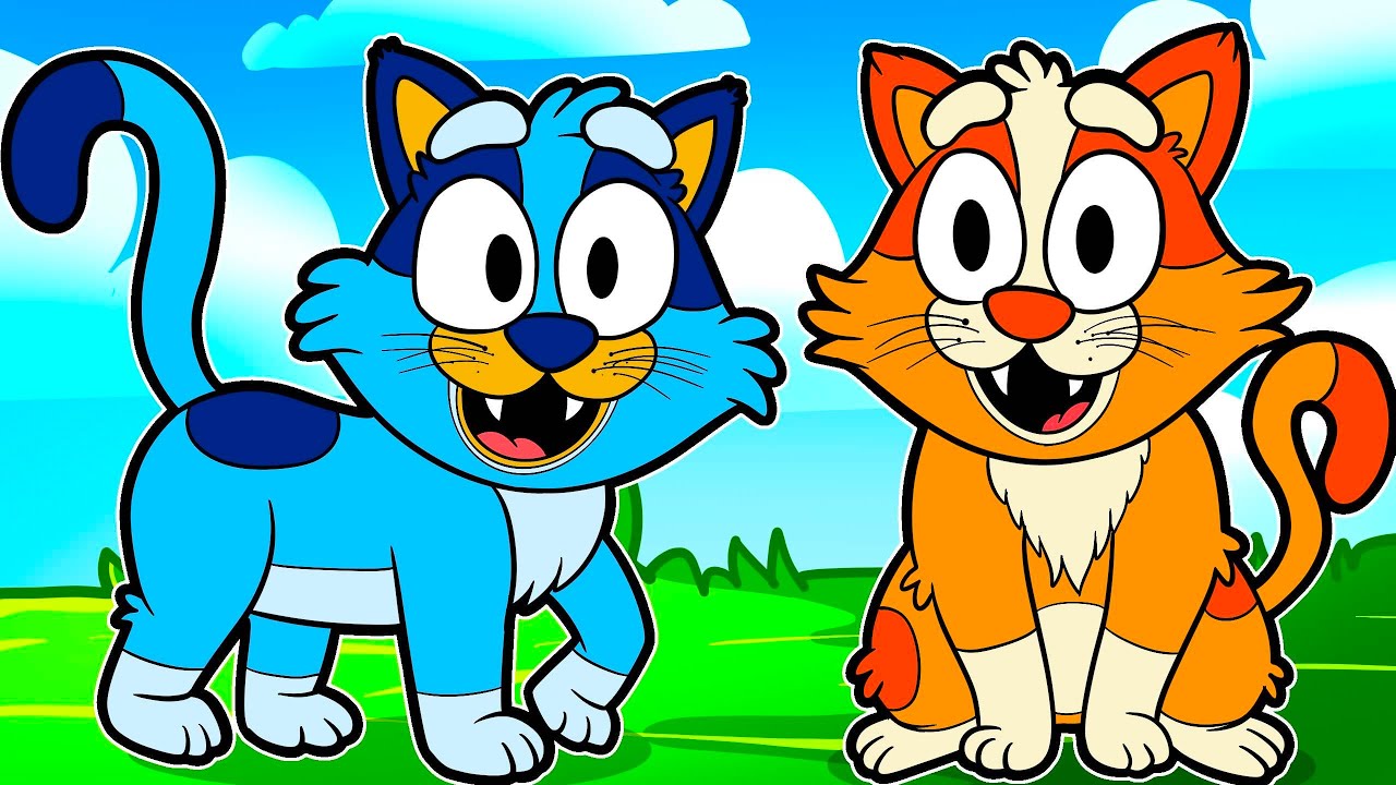 Bluey & Bingo becomes Cats In Roblox