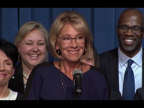 Full: Betsy DeVos Speech to Department of Education Staff | ABC News