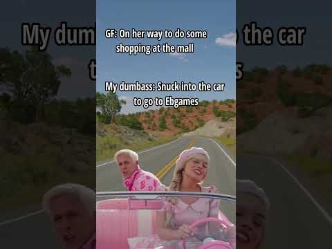 Barbie & Ken Driving - Barbie Meme | #shorts