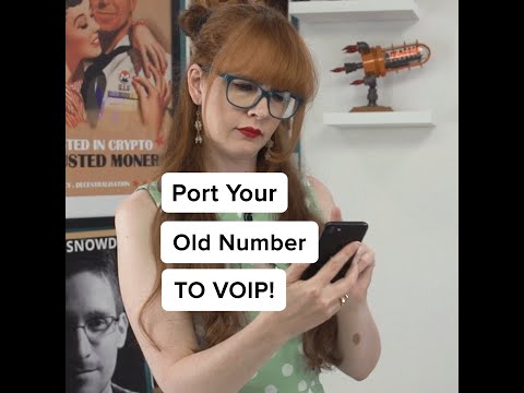 Port Your Old Number TO VOIP 😉 #shorts