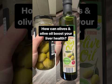 Boost your liver health with olives and olive oil.