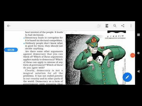 Class IX What is Democracy? Why Democracy? arguments for and against democracy part 2