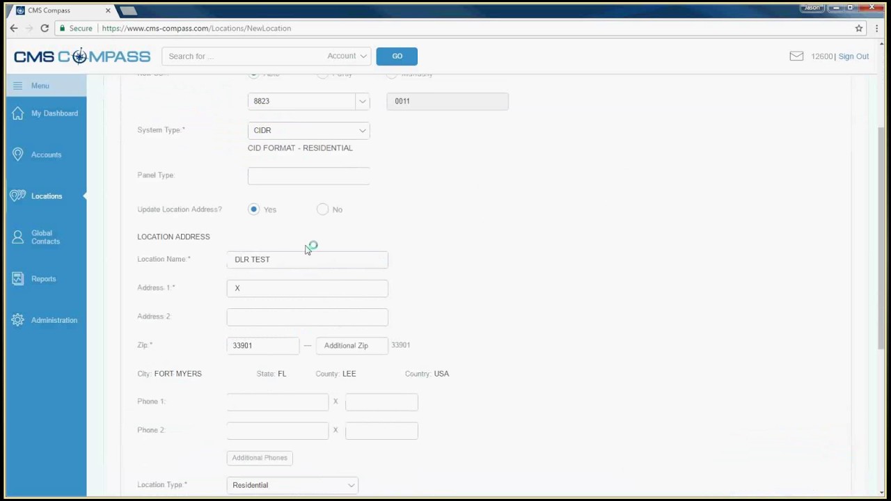 CMS Compass Creating an Account