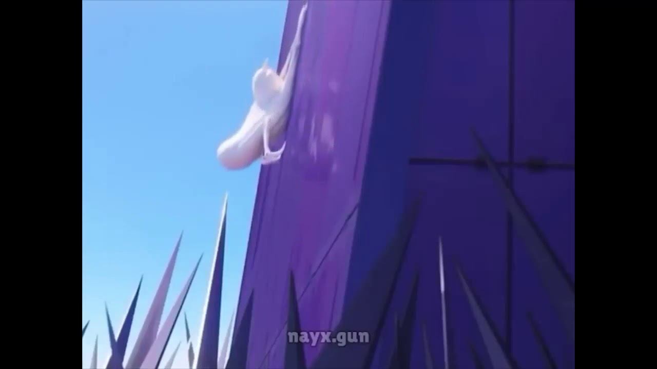 Gru's brother falls on spikes