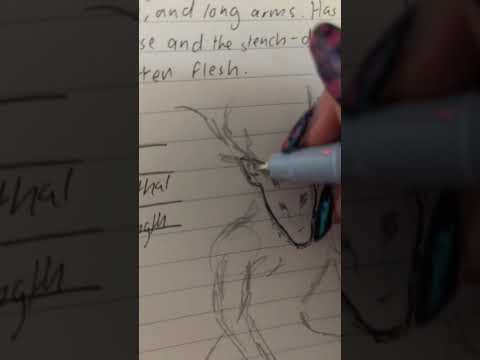 Spells: Drawing-2 (Wendigo)