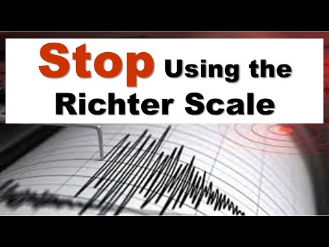 Why no one uses the Richter Scale anymore?