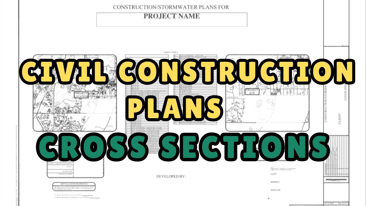 How to Read Cross Sections (Construction Plans)