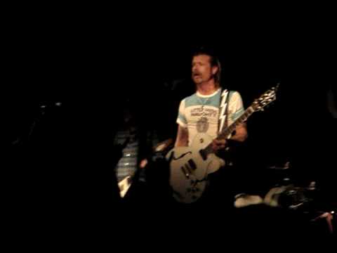 Jesse "the devil" Hughes charming the crowd- Eagles of Death Metal