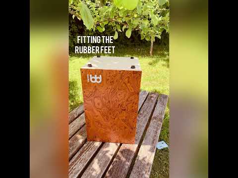 MEINL Percussion DeLuxe Make Your Own Cajon - Bubinga Burl