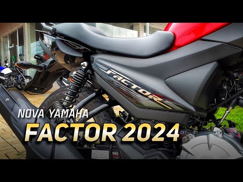 YAMAHA LANÇA NOVA FACTOR 125 2024, MAS...