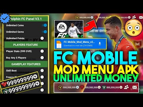FC MOBILE MOD MENU UPDATED FC MOBILE MOD APK-UNLIMITED MONEY V25.0.02|FC MOBILE