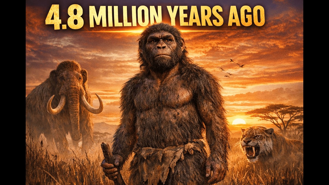 4.8 Million Years Ago – The First Steps of Human Evolution