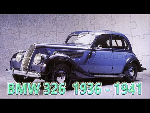 BMW 326 - 1936 - 1941- BMW - BMW puzzle - classic cars - #carspuzzle #puzzle