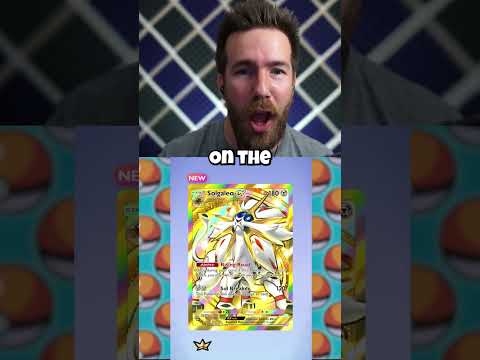 Opening The NEW Solgaleo Gold Card From Celestial Guardians!!! - Pokémon Pocket TCG