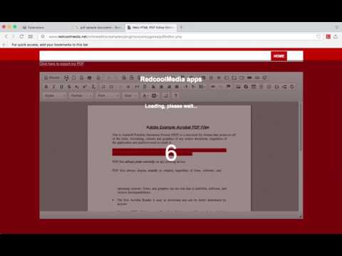 PDFOffice web browser extension to edit PDF files