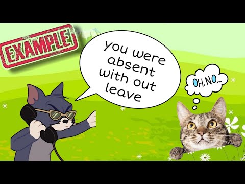 what's the meaning of absent without leave? Definition and Example