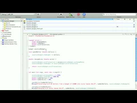 Objective-C Tutorial - Lesson 11: Part 1: Scope of Variables